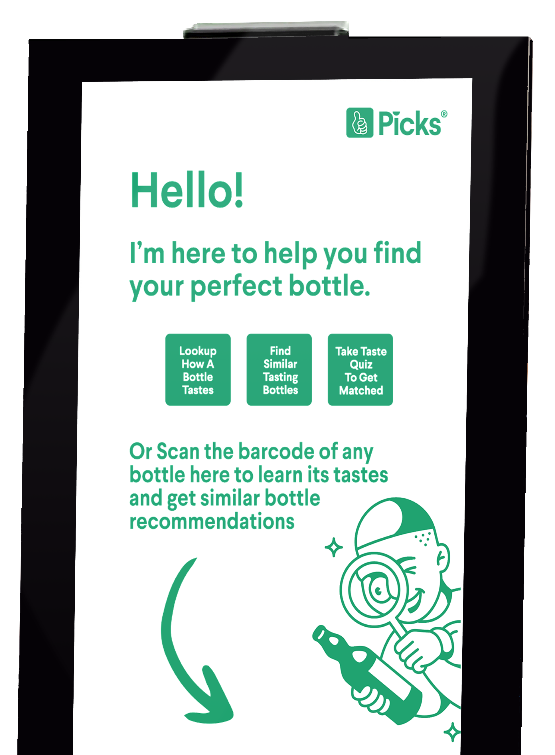 Bottle Finder – Picks